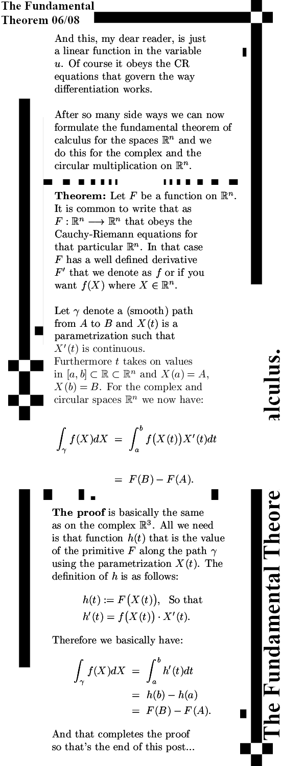 General Theory Part 4: The Fundamental Theorem of Calculus ...