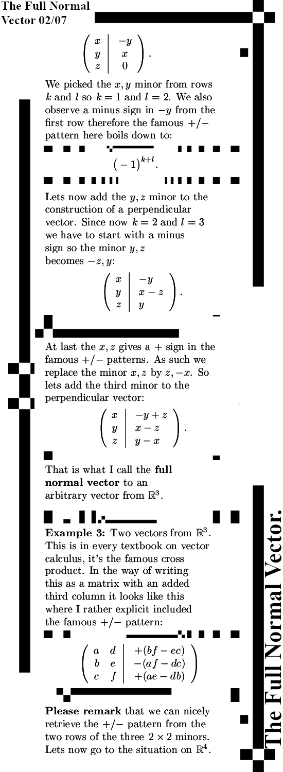 The Full Normal Vector | 3Dcomplexnumbers